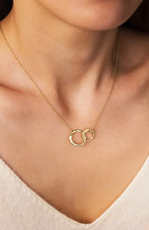 MINT & LILY Unity Links Necklace - Gold