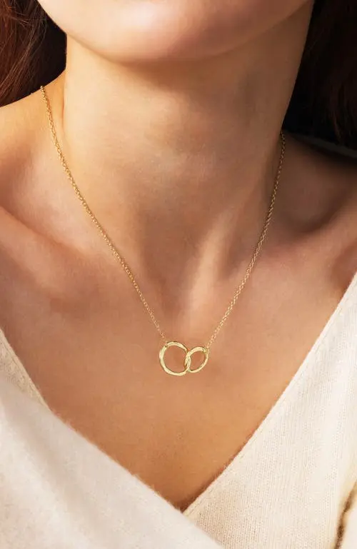 MINT & LILY Unity Links Necklace - Gold