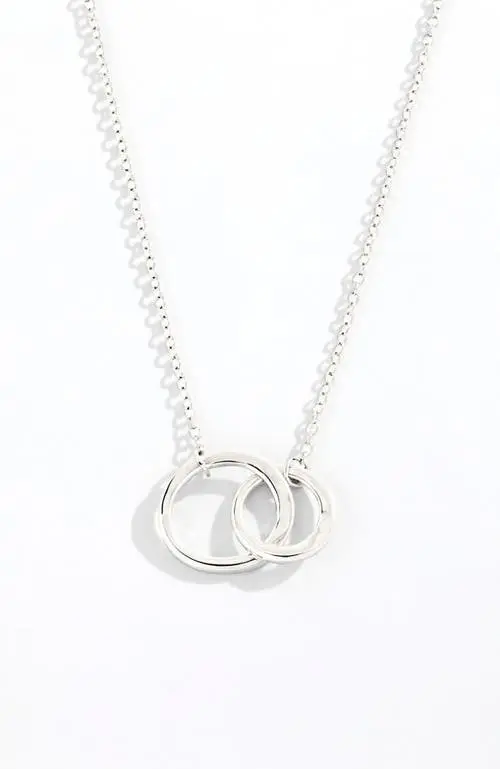 MINT & LILY Unity Links Necklace - Silver