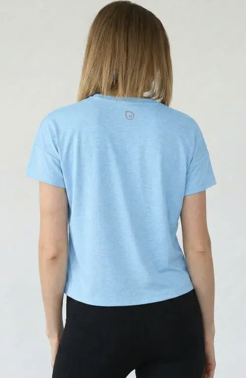 SWEAT & MILK Abigail Organic Cotton T-shirt - Mist
