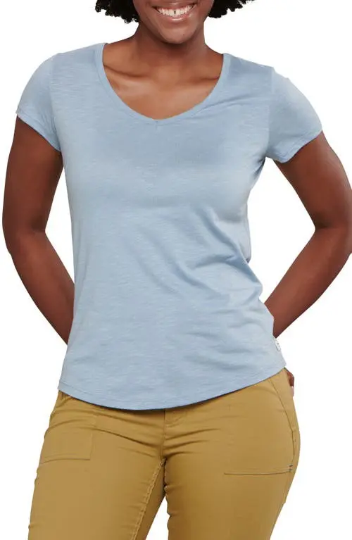 TOAD & CO Organic Cotton Blend V-neck T-shirt