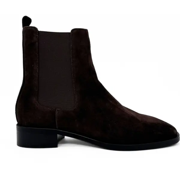AMIE RAFA Cori Suede Chelsea Boots - Brown