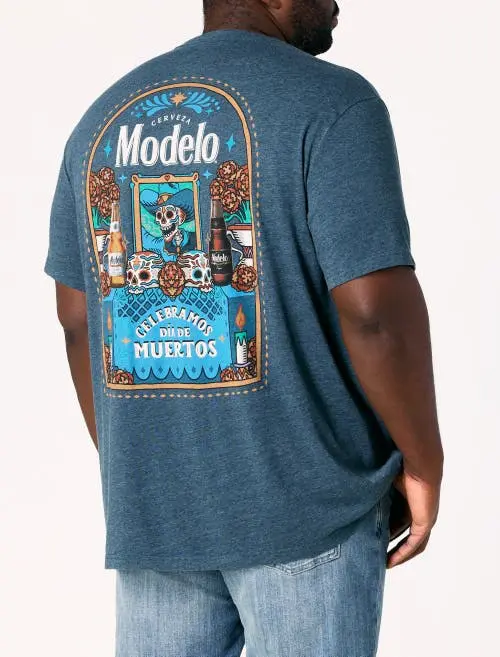 Lucky Brand Big & Tall Modelo Graphic Tee