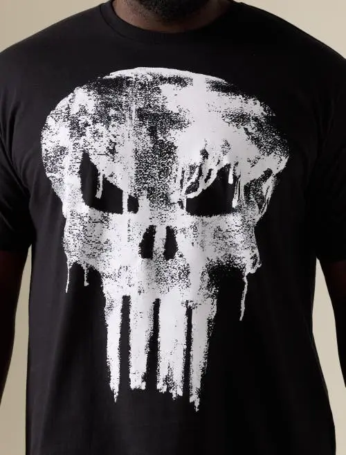 TRUE NATION BY DXL Big & Tall Skull Punisher Graphic Tee