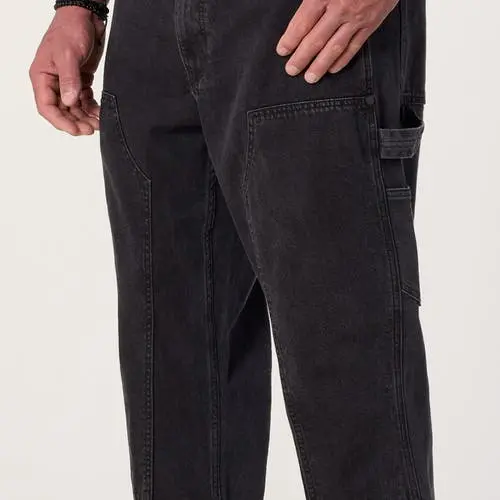 TRUE NATION BY DXL Big & Tall Dual Denim Carpenter Jeans