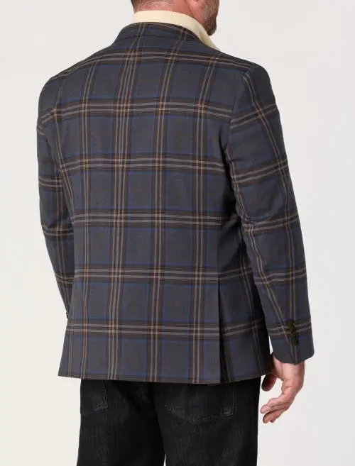 TALLIA Big & Tall Bold Plaid Sport Coat
