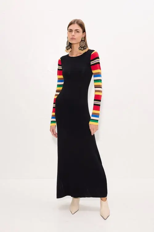 SIMONMILLER Adri Knit Maxi Dress