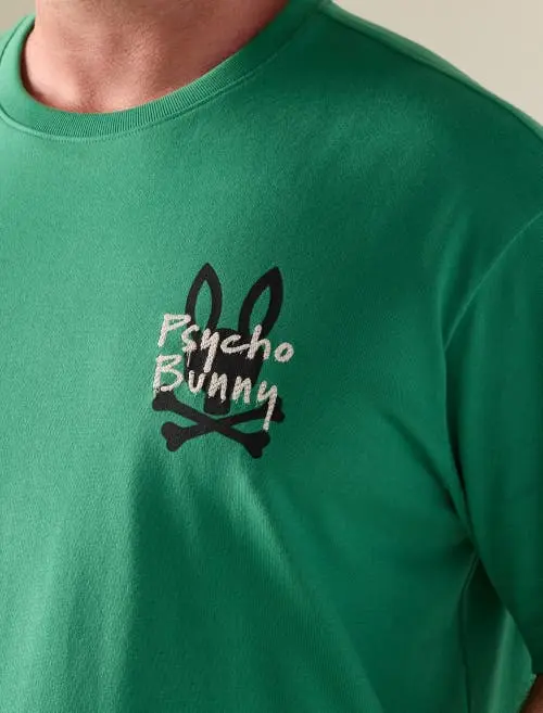 Psycho Bunny Big & Tall Duncan Graphic Tee