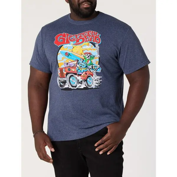 TRUE NATION BY DXL Big & Tall Grateful Dead Graphic Tee