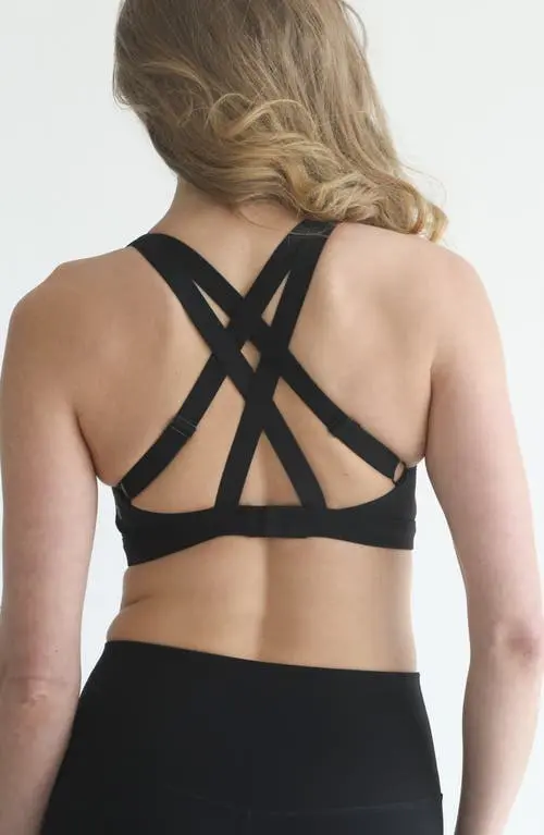 SWEAT & MILK Empower High Support Molded Cup Nursing And Pumping Sports Bra