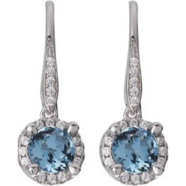 LABANTE LONDON Azure Drop Sterling Silver Earrings - Blue