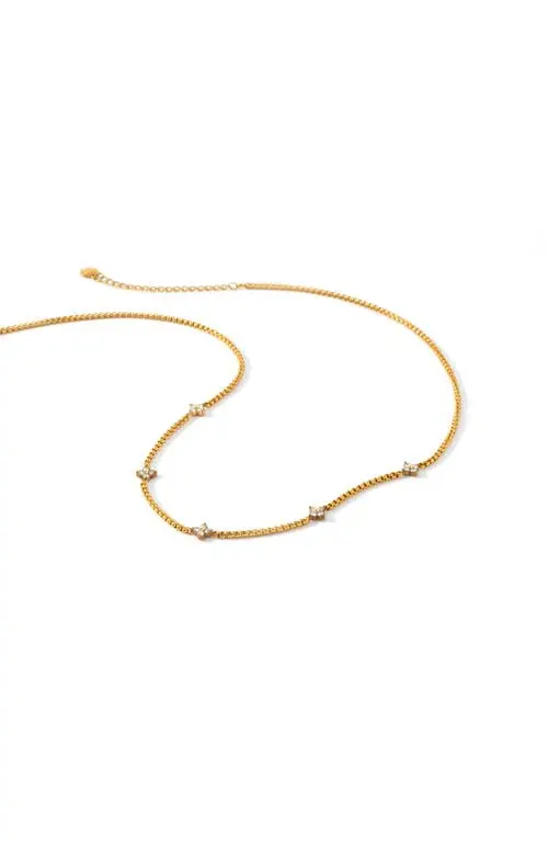MINT & LILY Radiant Clover Necklace