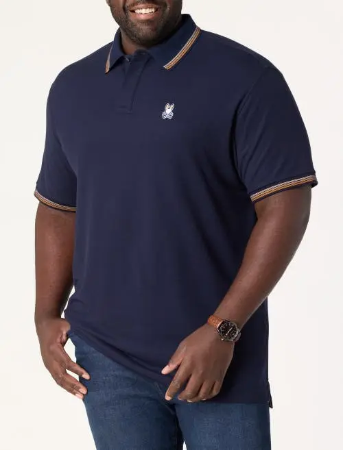 Psycho Bunny Big & Tall Pal Piquã© Polo Shirt - Navy