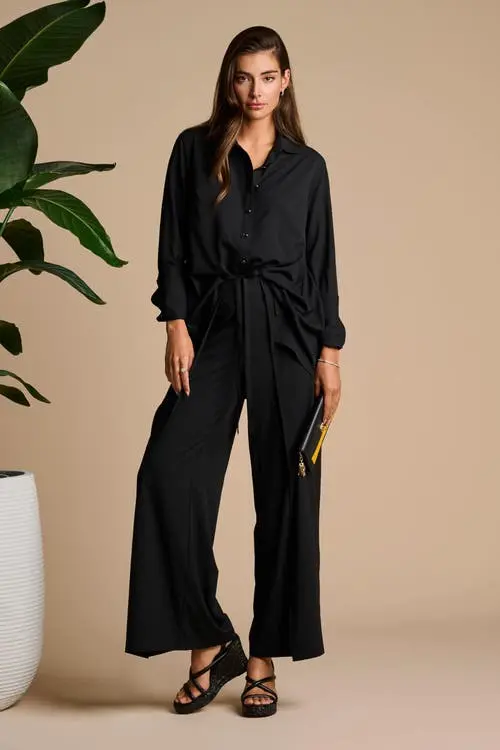 Coolibar Rhodes Pleated Back Shirt With Long Sleeves