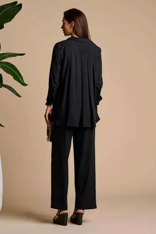 Coolibar Rhodes Pleated Back Shirt With Long Sleeves