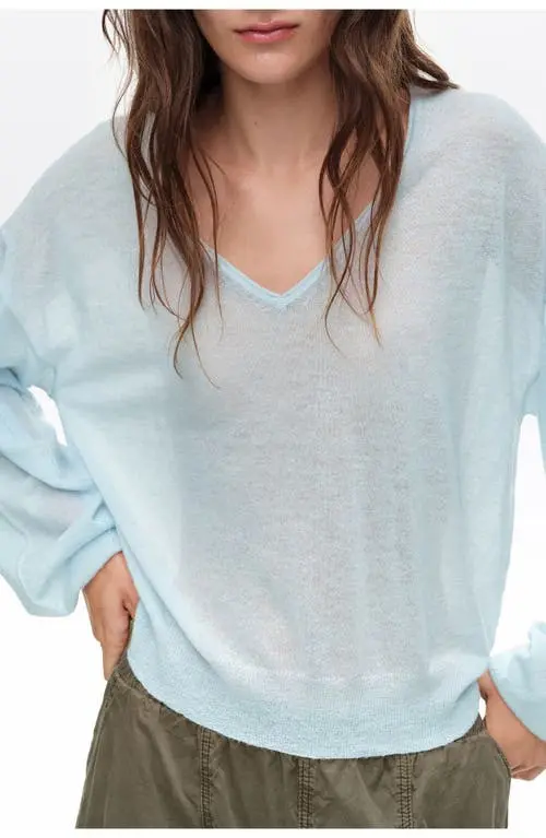Bimba Y Lola Wool V-neck Sweater
