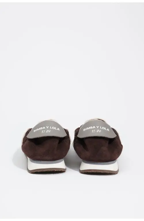 Bimba Y Lola 13 06 Suede Nylon Sneakers
