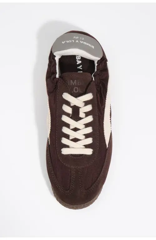 Bimba Y Lola 13 06 Suede Nylon Sneakers