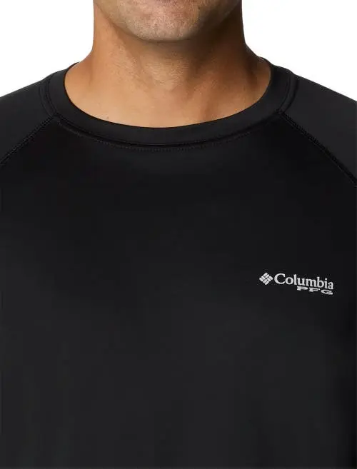 Columbia Big & Tall Terminal Tackle Long-sleeve Pfg T-shirt - Black