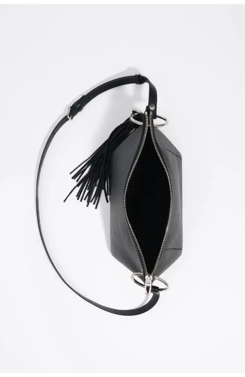 Bimba Y Lola Medium Leather Trapecio Bag