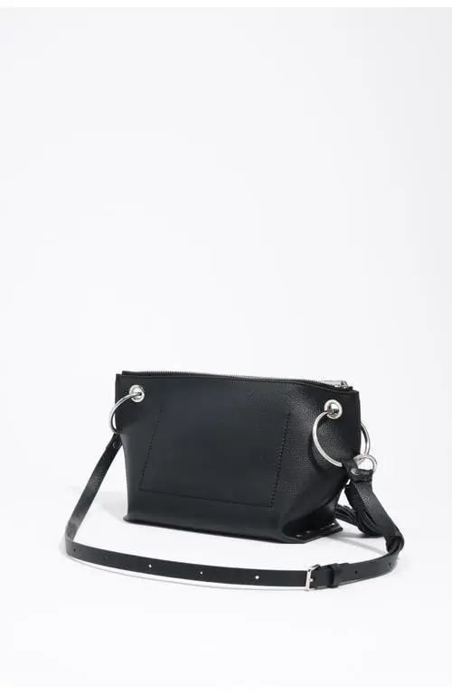 Bimba Y Lola Medium Leather Trapecio Bag