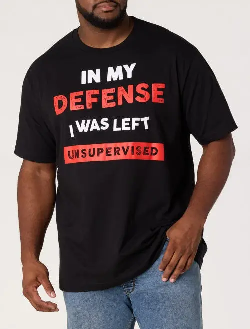 TRUE NATION BY DXL Big & Tall In My Defense Graphic Tee