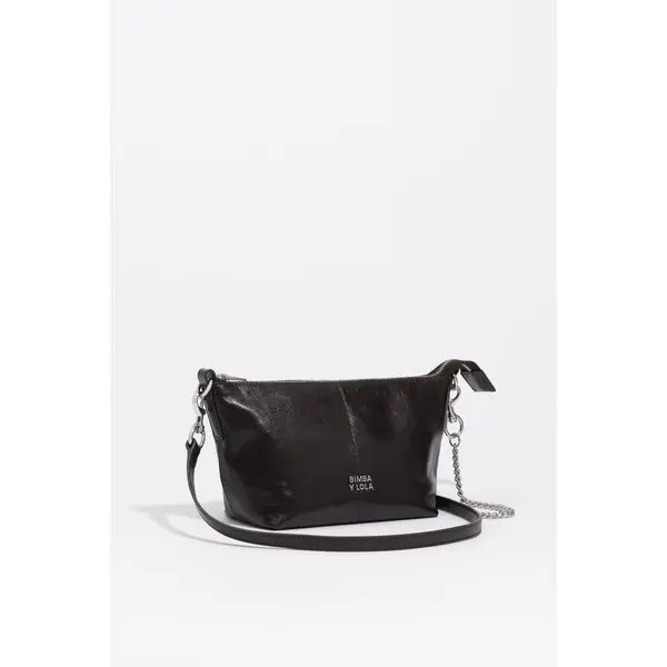 Bimba Y Lola Small Madrid Leather Bag - Burgundy