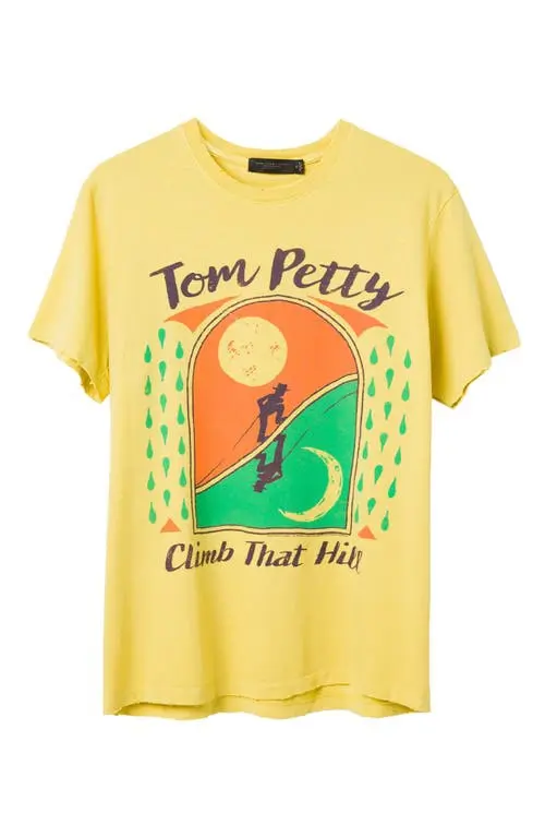 Junk Food Tom Petty Climb That Hill Graphic T-shirt - Dusty Citron