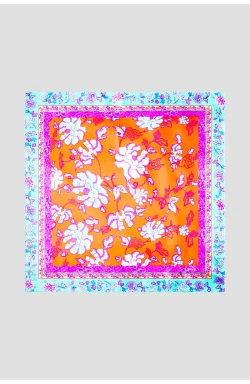 Natori Imperial Silk Scarf Dragon Print - Multi