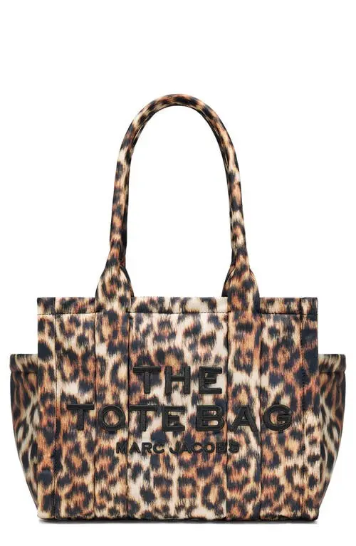 Marc Jacobs Medium Tote Leo Puffy Nylon - Brown Multi