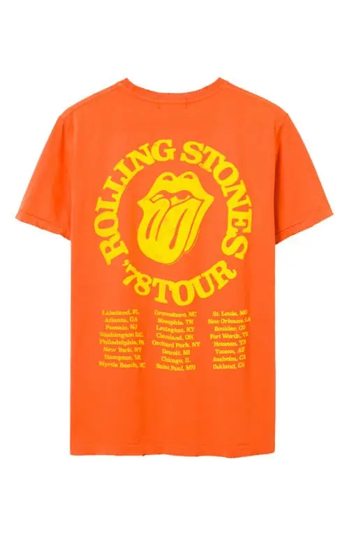 Junk Food Rolling Stones '78 Tour Graphic T-shirt