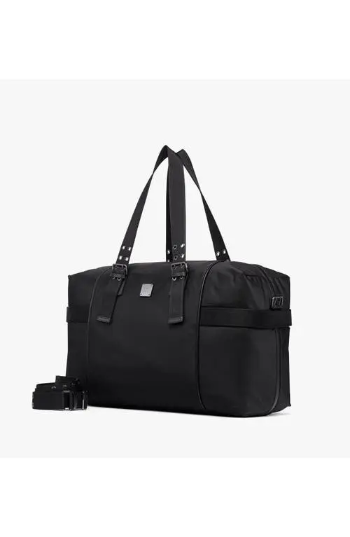 Mcm Ottomar Nova Weekender Bag In Monogram Econyl