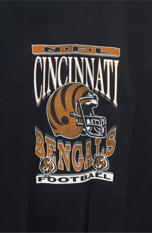 Junk Food Cincinnati Bengals Cotton Blend Crewneck Sweatshirt