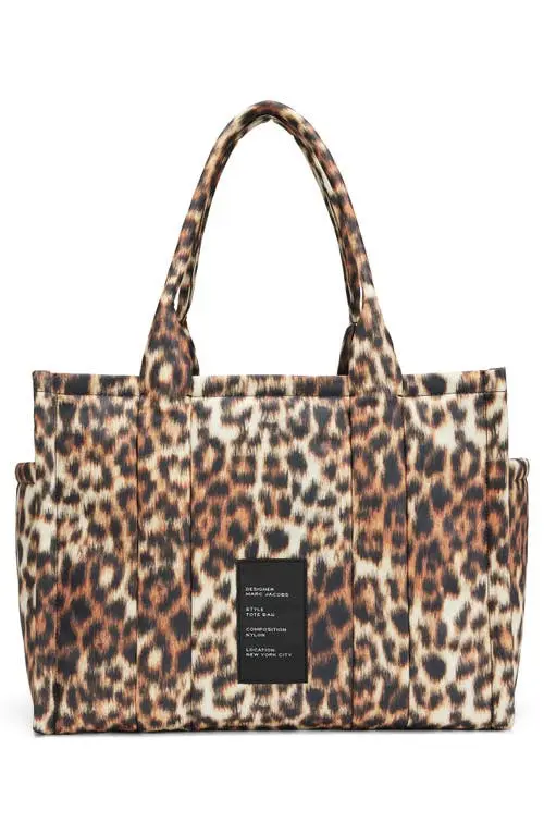 Marc Jacobs Large The Tote Bag Leopard Puffy Tote