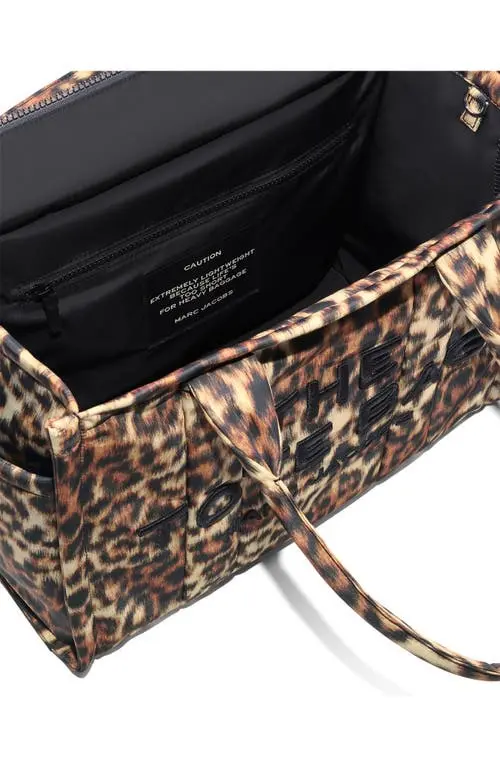 Marc Jacobs Large The Tote Bag Leopard Puffy Tote