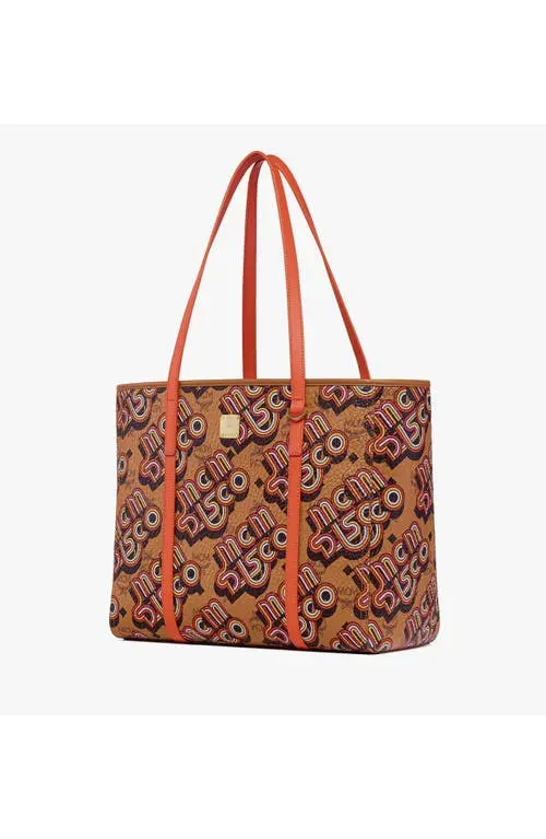 Mcm Medium Toni Top-zip Shopper In Visetos Monogram