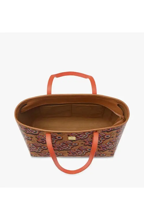 Mcm Medium Toni Top-zip Shopper In Visetos Monogram
