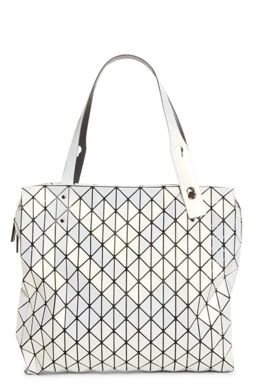Issey Miyake Row Metallic Tote - White