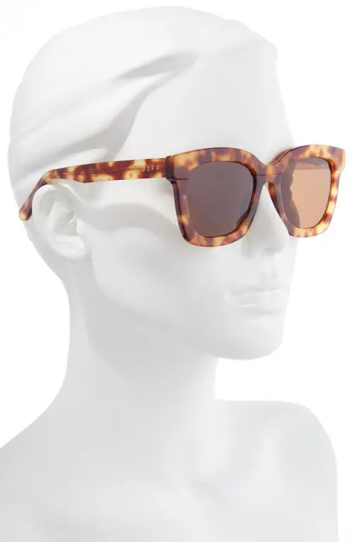 DIFF Carson 50mm Square Sunglasses
