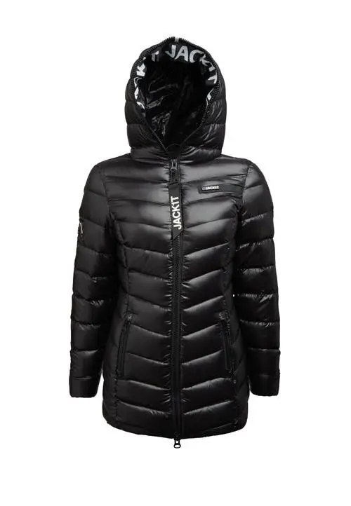 JACK1T Hooded Down Puffer Jacket