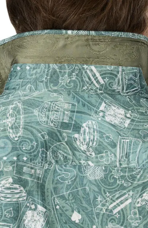 Robert Graham The Vault Short Sleeve Stretch Cotton Shirt