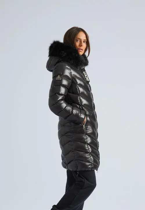 JACK1T Longline Hooded Down Coat