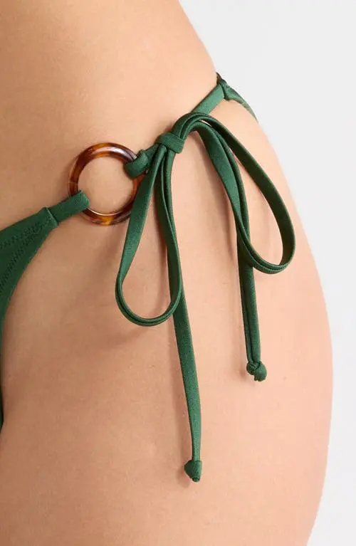 KULANI KINIS Cheeky Ring Tie Bikini Bottoms