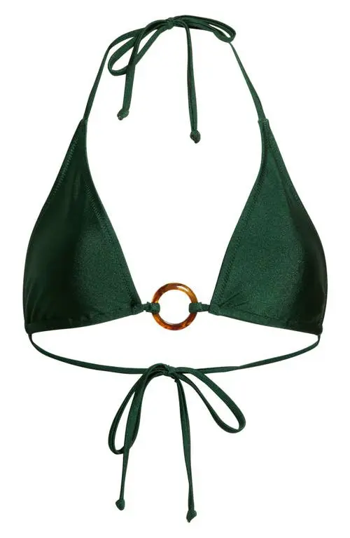 KULANI KINIS Ring Halter Bikini Top
