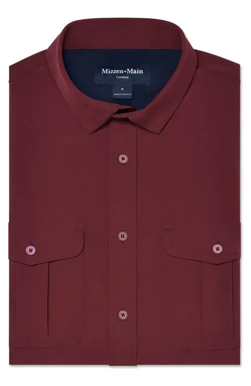 Mizzen+main Leeward Tailgate Short Sleeve Performance Button-up Shirt