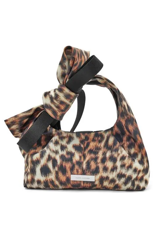 Marc Jacobs Mini Leopard Print Bow Sack Bag