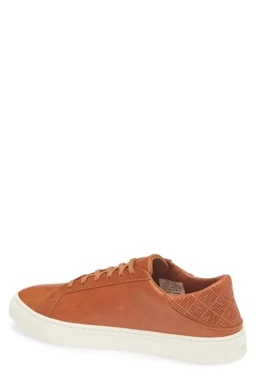 Olukai Kou Leather Sneaker - Fox/fox