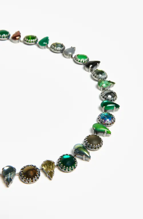 VESPER OBSCURA Layering Glass Choker