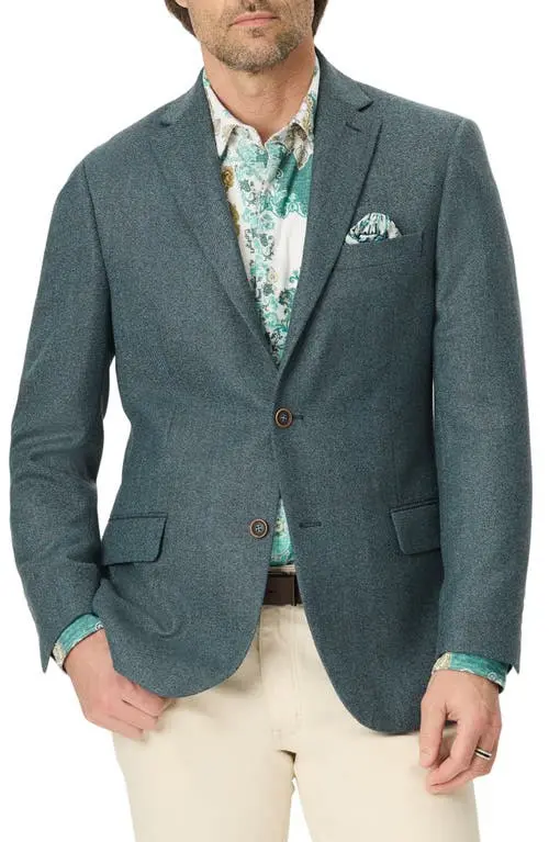 Robert Graham Galadean Wool Blend Sport Coat - Teal