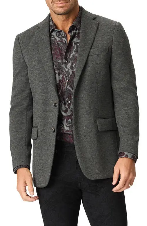 Robert Graham Voyager Knit Sport Coat With Removable Hooded Bib